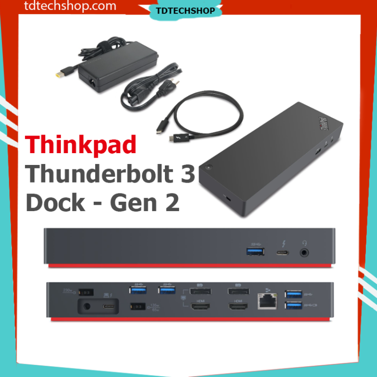 Thinkpad Thunderbolt 3 Dock Gen 2 (40AN) – Hỗ trợ xuất 3 màn hình 4K ...
